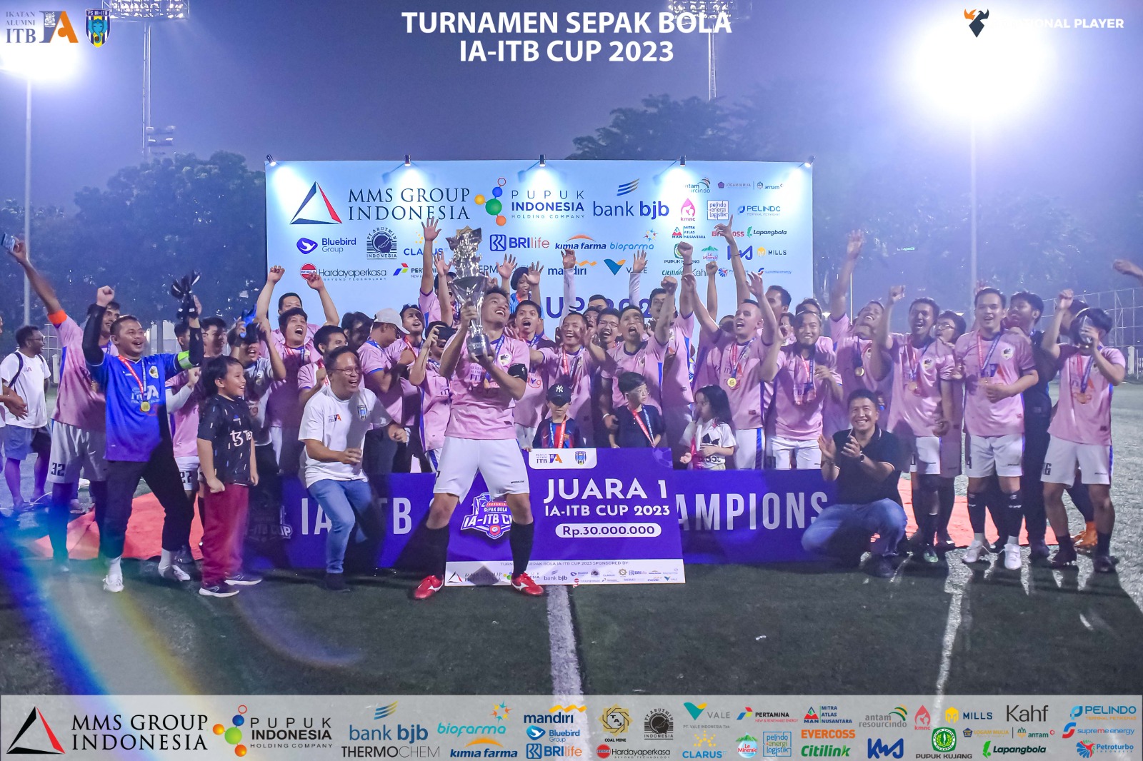 IA-ITB Cup 2023: Ikatan Alumni Elektro Jadi Juara Perdana - BolaSkor